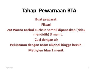 Pemeriksaan bakteri-dengan-pewarnaan | PPTX