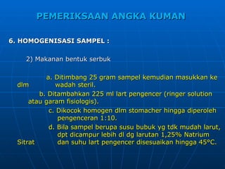 Pemeriksaan Makanan dan minuman slide.ppt