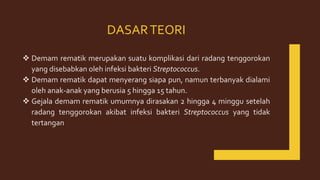 Pemeriksaan anti sterptolisyn (asto) xi tlm | PPTX