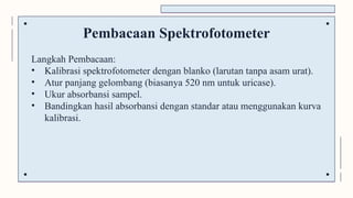 pemeriksaan Asam Urat pada tubuh k2.pptx