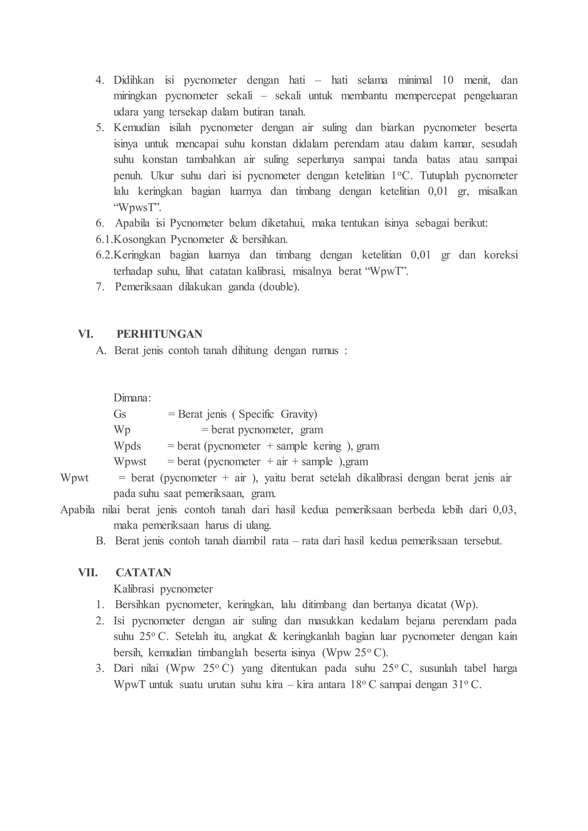 Pemeriksaan berat jenis | DOCX