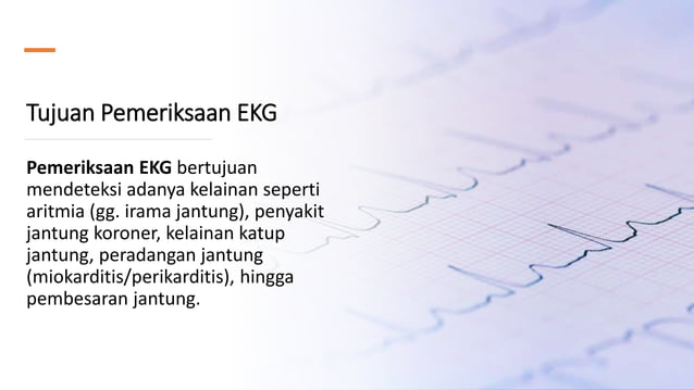 Pemeriksaan EKG.pptx | Free Download