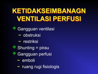 PEMERIKSAAN FAAL PARU BAGIAN PLMONOLOGI DAN ILMU KEDOKTERAN RESPIRASI ...
