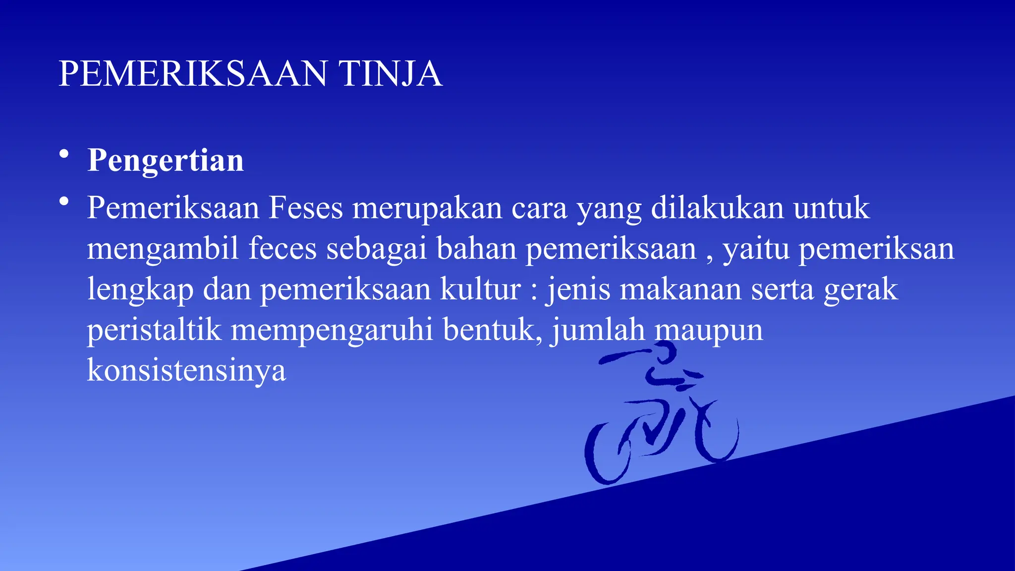 PEMERIKSAAN FAECES/TINJA UNTUK PROTOZOA USUS.pptx