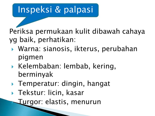 konsep dasar Pemeriksaan fisik, Herianto,Skep,Ns | PPT