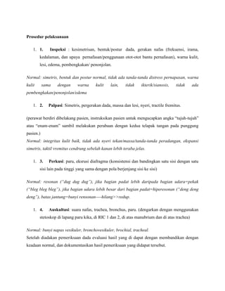 Pemeriksaan fisik 1 | DOCX