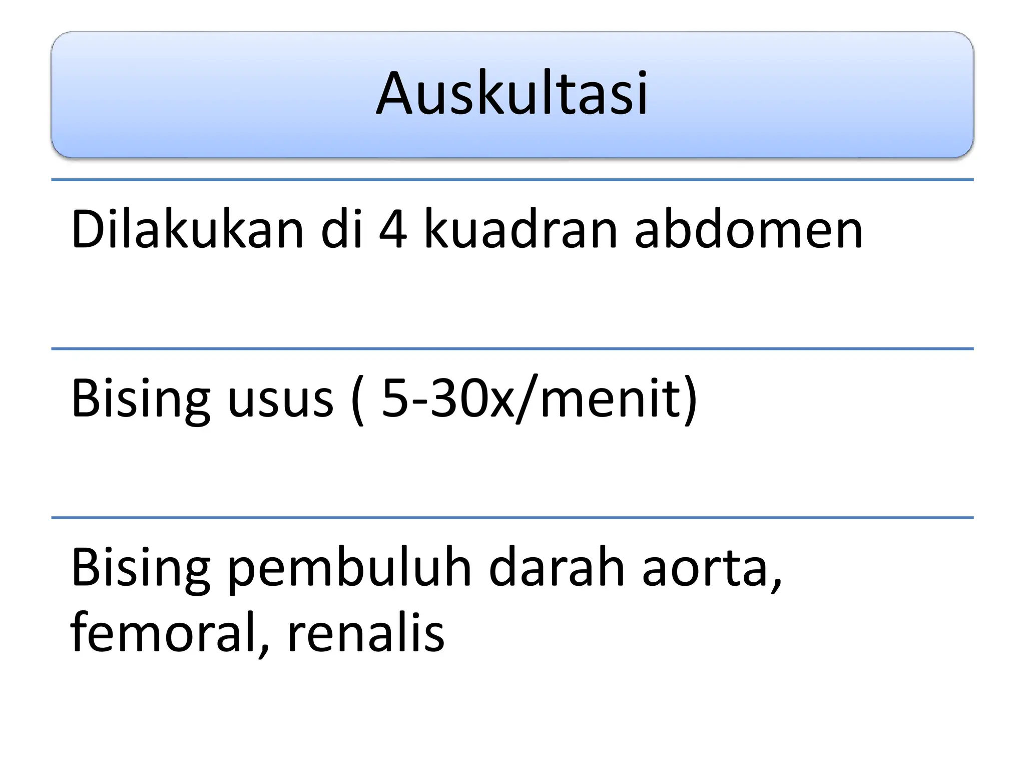 Pemeriksaan Fisik Abdomen_Ni Kadek Yuni L | PPTX