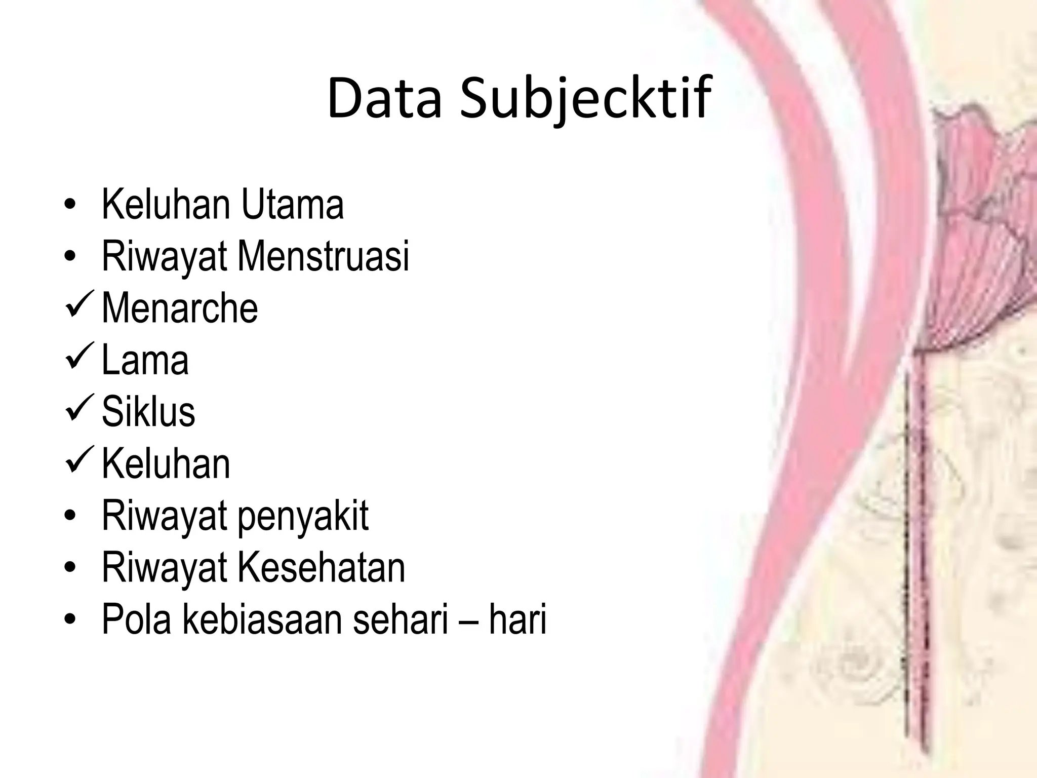 Kesehatan Reproduksi Remaja-Menstruasi 1 | PPTX