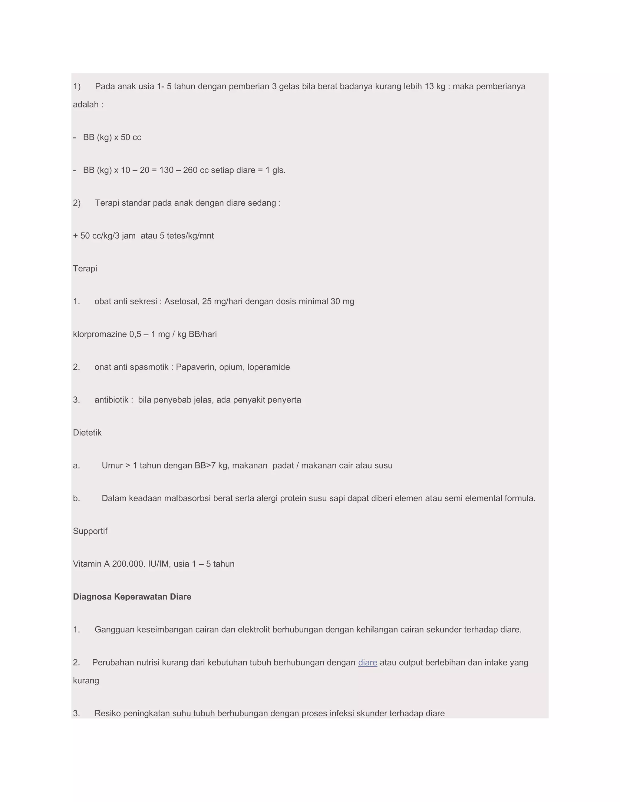 Pemeriksaan fisikpada diare | DOCX