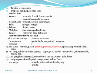 Pemeriksaan fisik pada kulit | PPT