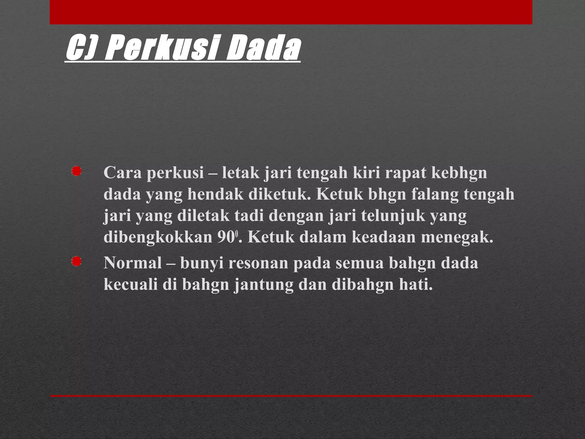 PEMERIKSAAN FIZIKAL SISTEM SALURAN PERNAFASAN | PPT