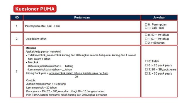 METODE PEMERIKSAAN FAKTOR RISIKO PENYAKIT TIDAK MENULAR | PPT