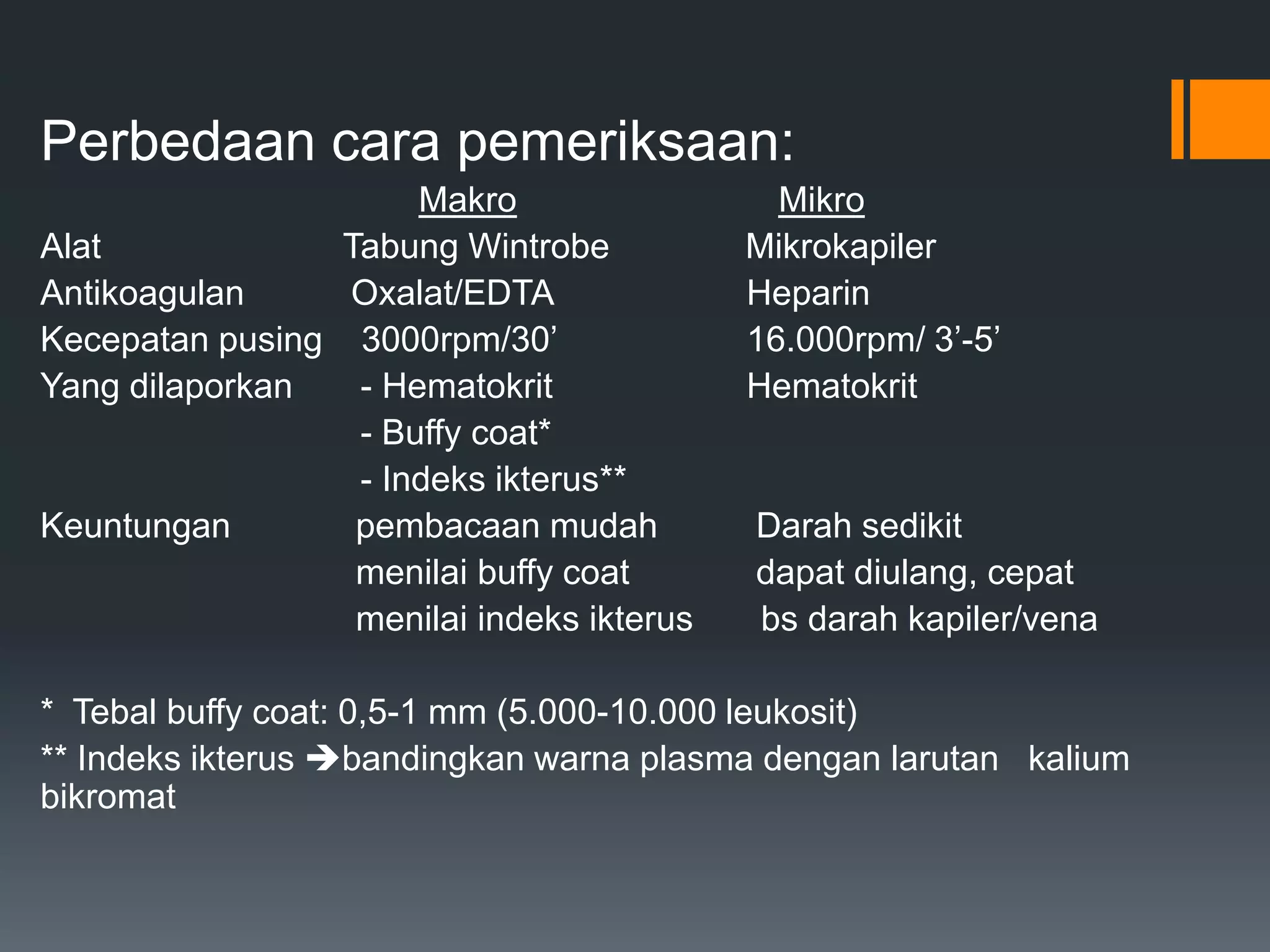 Pemeriksaan hematologi | PDF