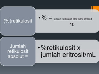 Pemeriksaan hematologi | PPT
