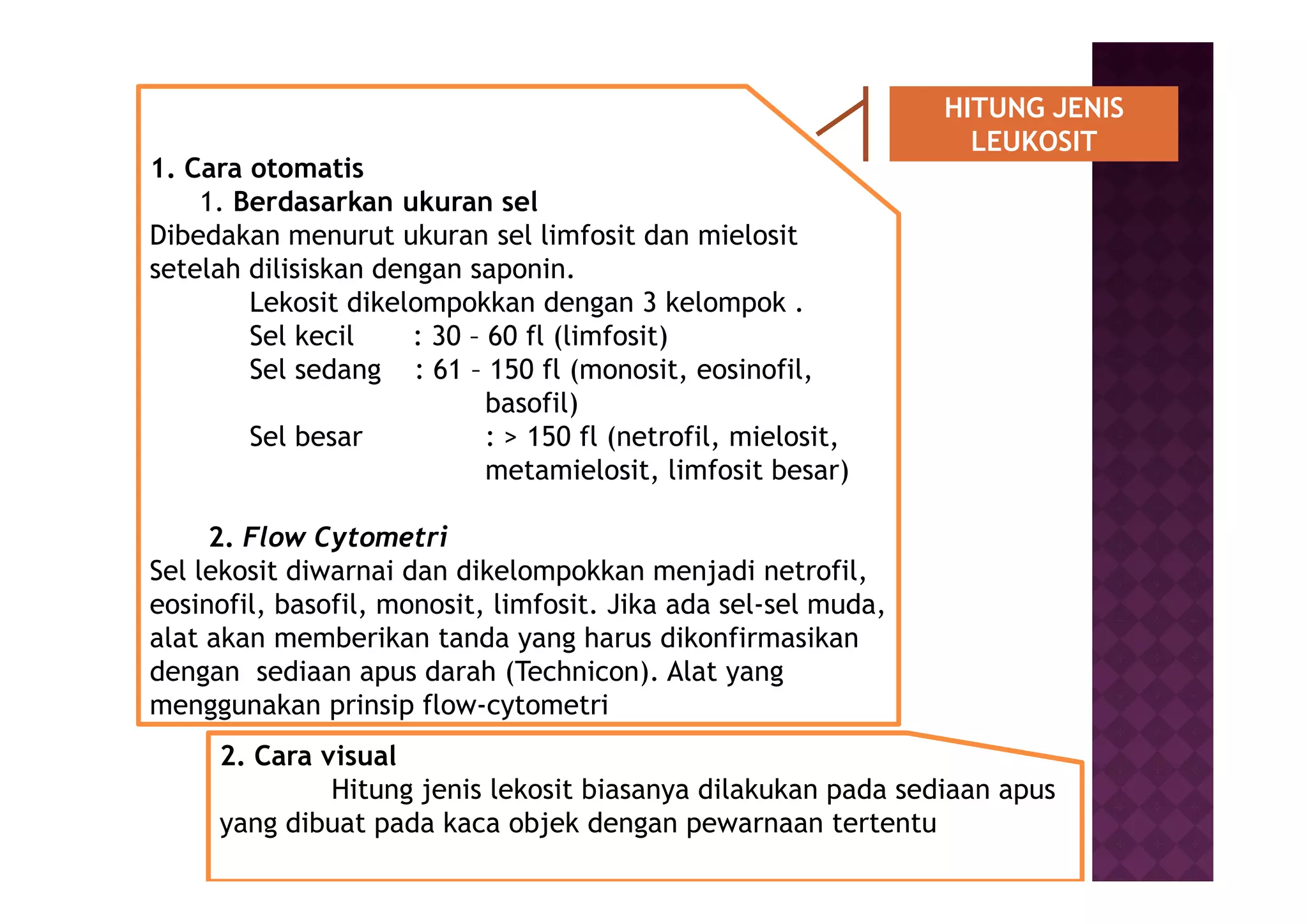 Pemeriksaan hematologi (darah rutin) | PDF