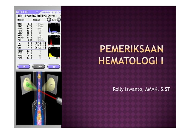 Pemeriksaan hematologi (darah rutin) | PDF
