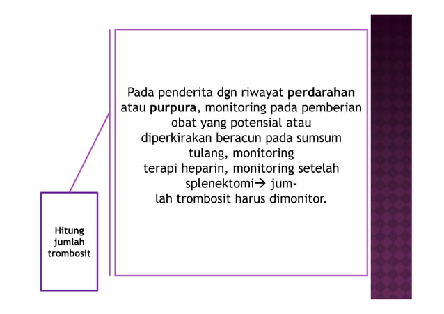 Pemeriksaan hematologi (darah rutin) | PDF