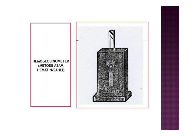Pemeriksaan hematologi (darah rutin) | PDF