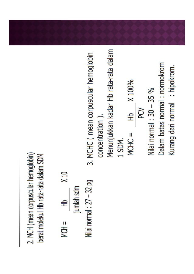 Pemeriksaan hematologi (darah rutin) | PDF