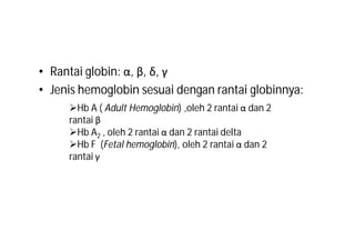 Pemeriksaan hemoglobin fetus (hb f) | PPT