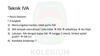 Pemeriksaan IVA dan Pap Tes ppt.pdf