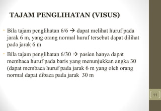 Pemeriksaan khusus Mata | PPT