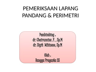 PEMERIKSAAN LAPANG PANDANG & PERIMETRI.pptx