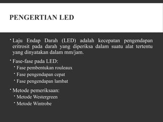 Pemeriksaan LED (metode, cara, hingga faktor yang dapat mempengaruhi ...