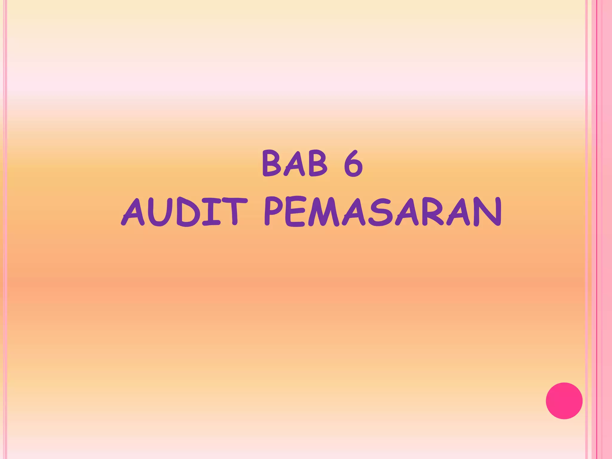 Pemeriksaan manajemen | PPTX