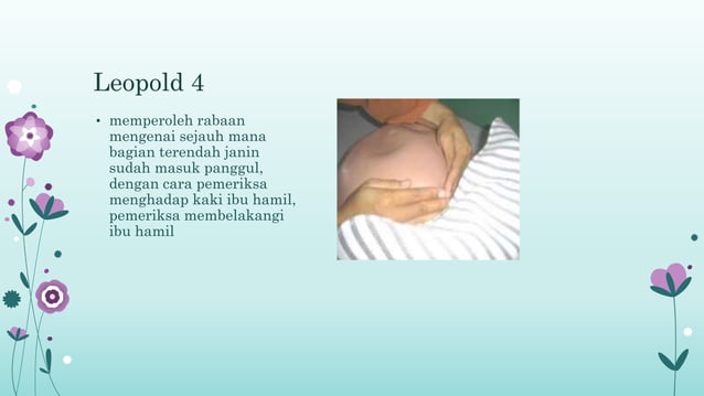 Pemeriksaan Palpasi leopold Pada Ibu Hamil | PPTX