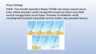 PEMERIKSAAN PATOLOGI ANATOMI. histopatologipptx | PPTX