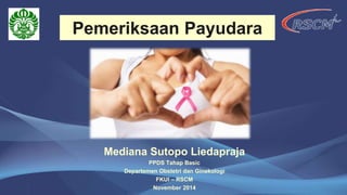 Pemeriksaan payudara | PPTX