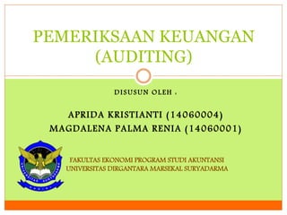 Pemeriksaan Keuangan | PPTX