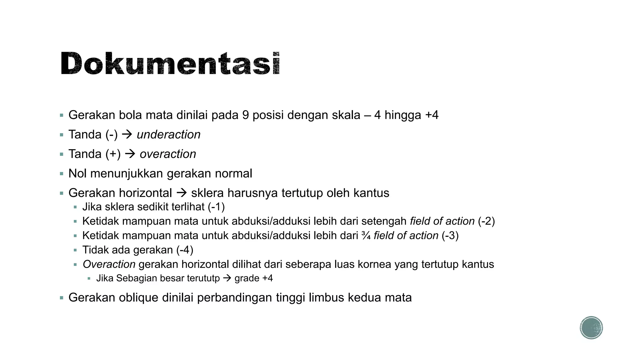 Pemeriksaan Pupil, Gerak Bola Mata, Saraf.pptx