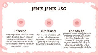 Tugas Ilmu Penyakit kelas 11: pemeriksaan USG | PPT