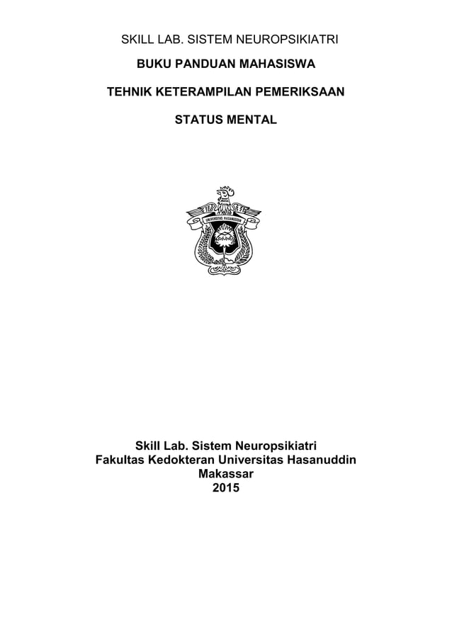 Pemeriksaan status mental | PDF