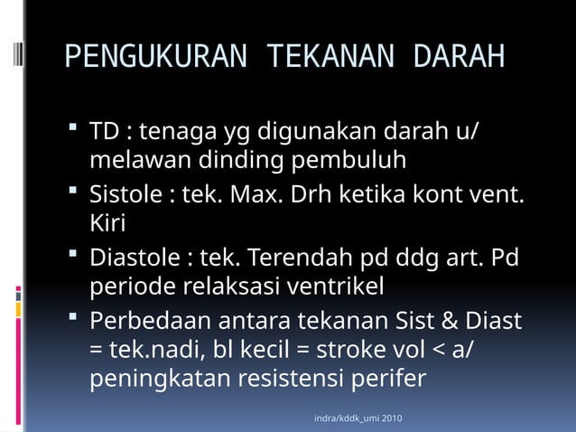 Pemeriksaan tanda-tanda vital dalam kesehatan | PPT