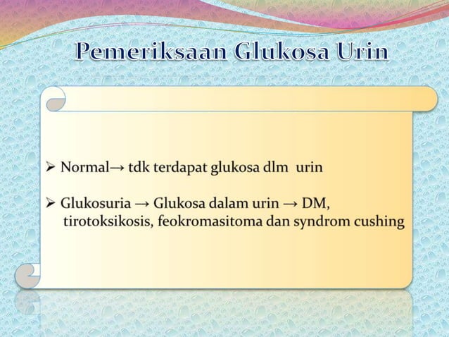 Pemeriksaan urin rutin | PPTX