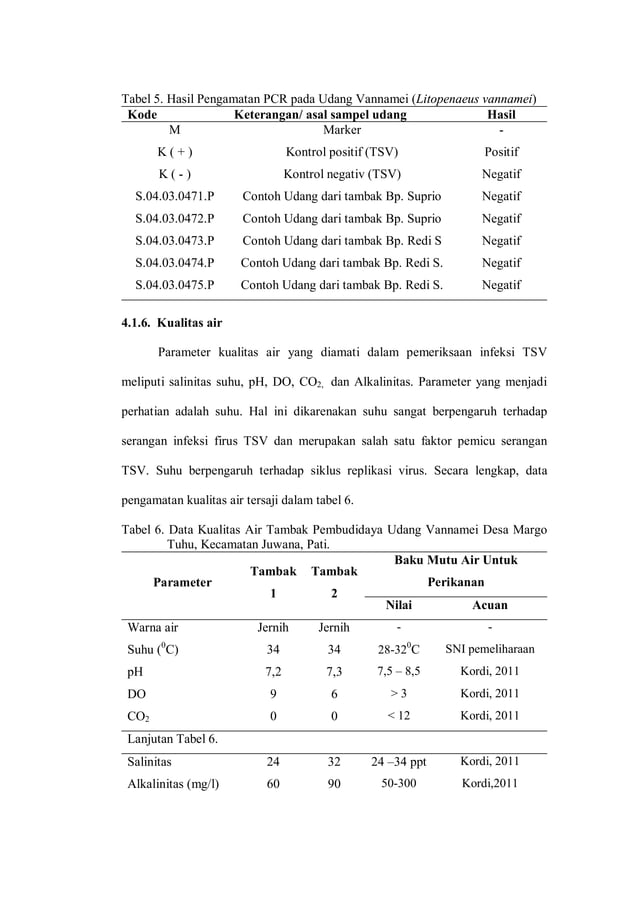 Pemeriksaan virus tsv new | PDF