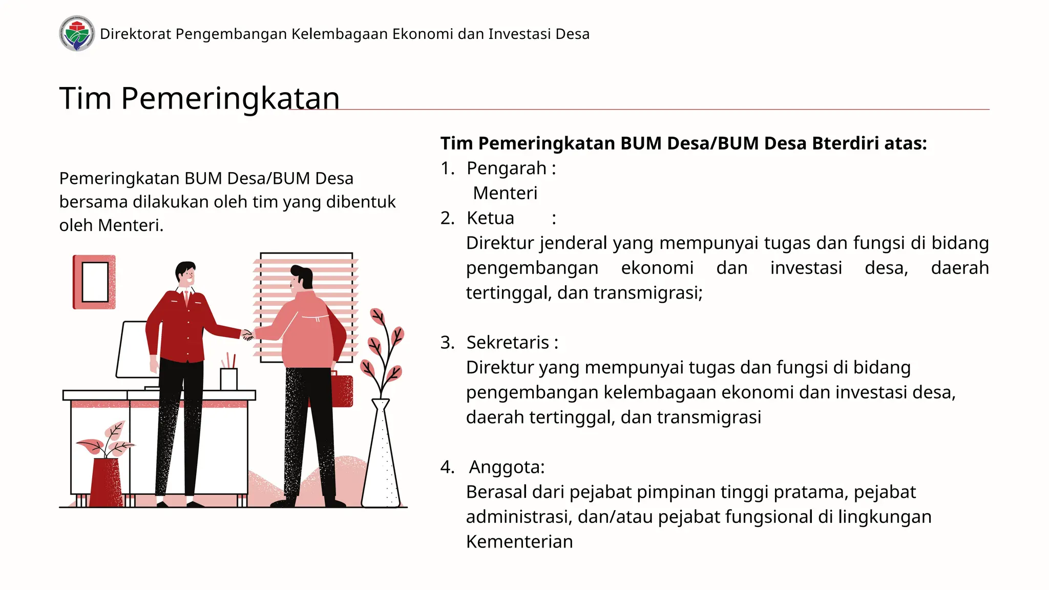 Pemeringkatan BUM Desa dan BUM Desa Bersama Periode Penetapan Tahun ...