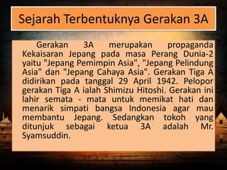Pemerintahan jepang di indonesia | PPTX