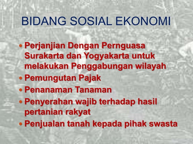 Pemerintah herman william daendels (1808 – 1811 | PPTX