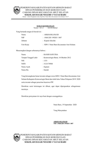 PEMERINTAH KABUPATEN KOTAWARINGIN BARAT.docx