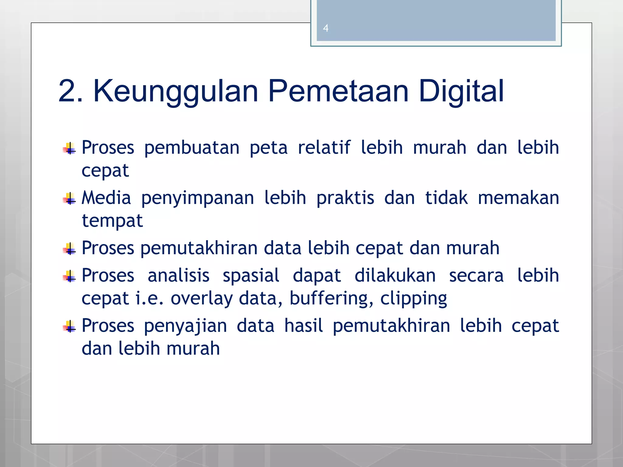 Pemetaan digital | PPTX