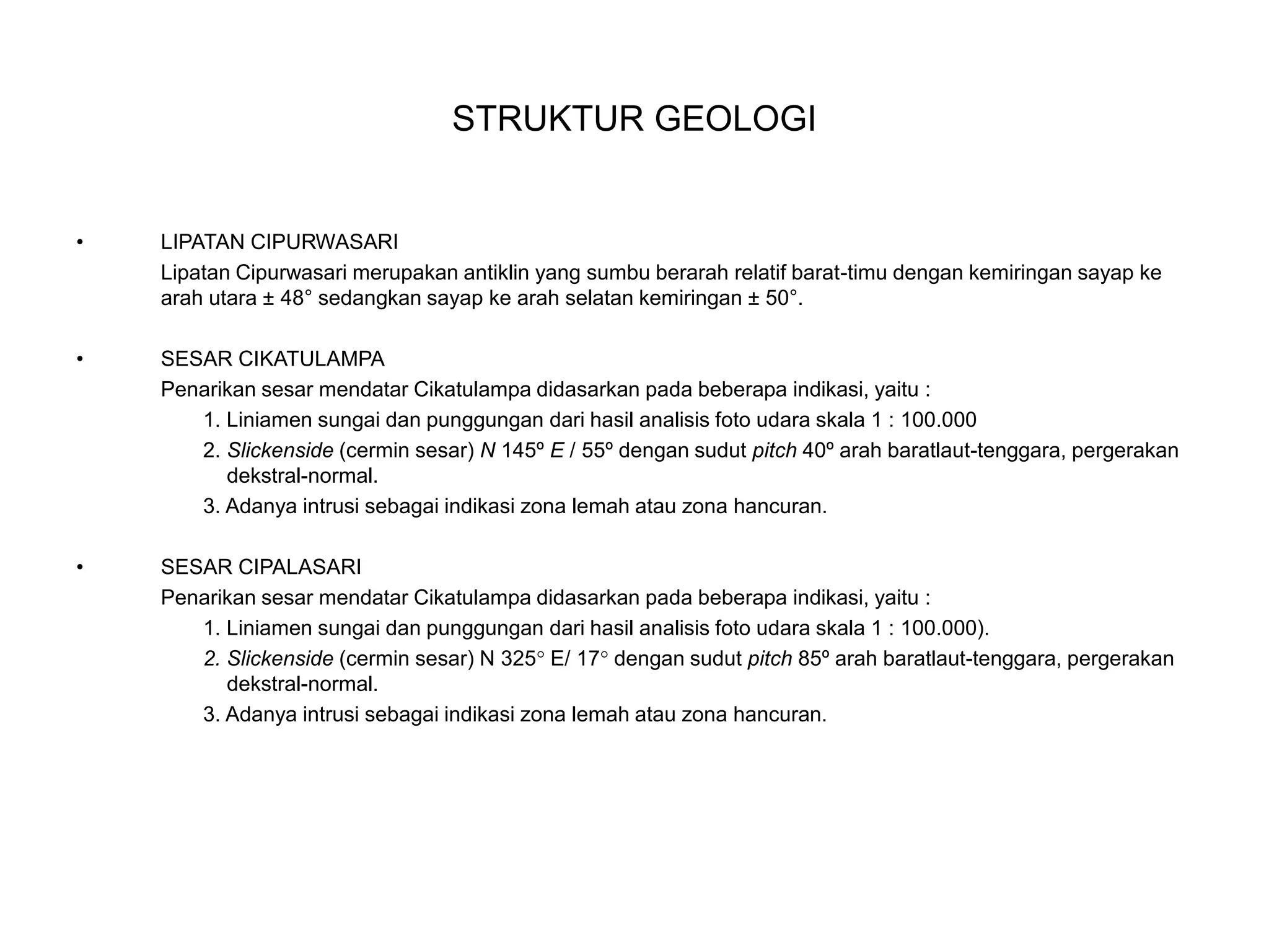 Pemetaan Geologi Daerah Pangkalan dan Sekitarnya.ppt