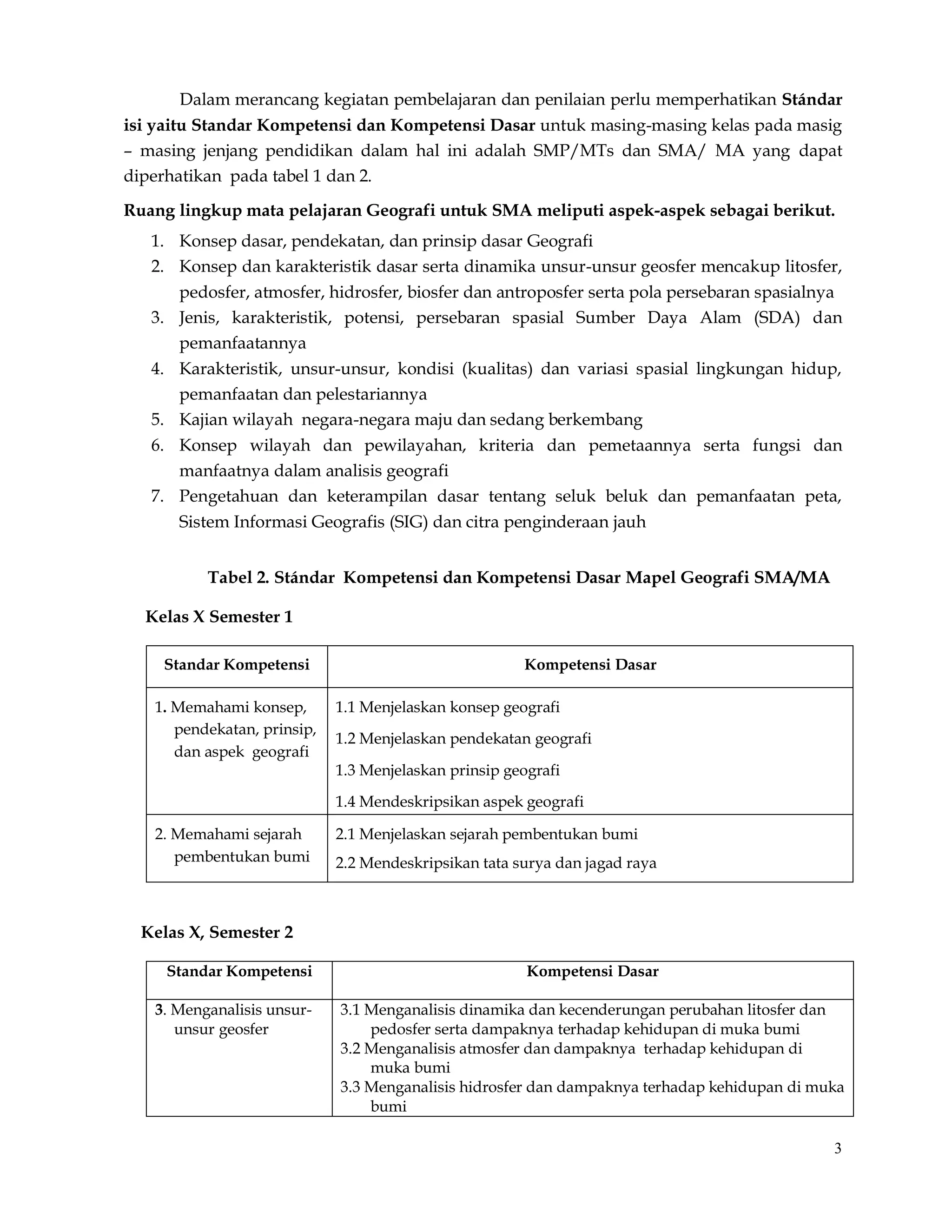 Handout | Pemetaan sk kd | PDF