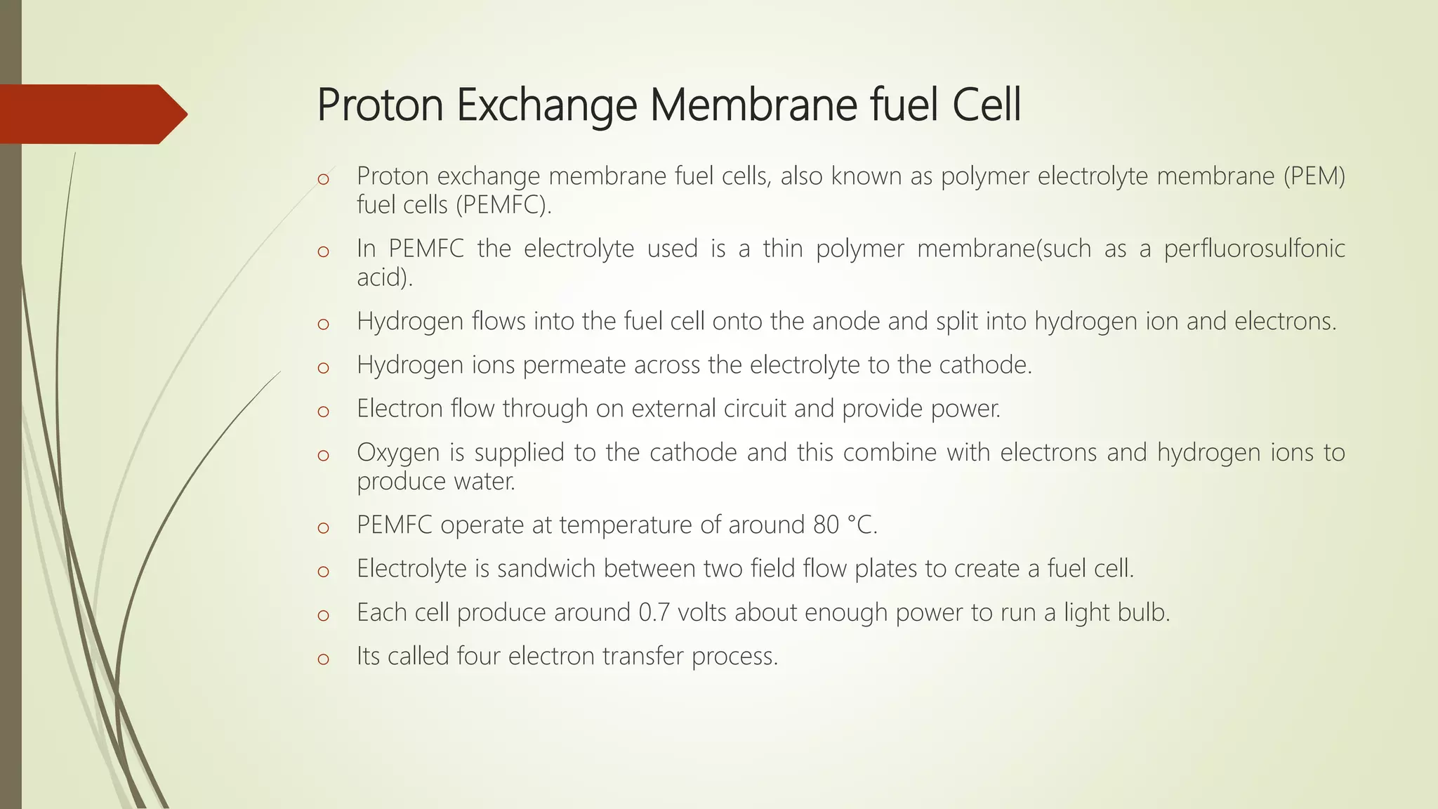 proton exchange membrane based high temperature fuel cell (PEMFC)) | PPT