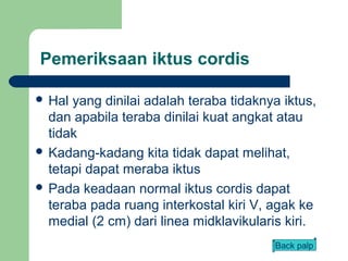 Pem fisik sist.kardiovaskuler | PPT