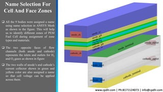 Pem fuel cell simulation using Ansys | PPTX