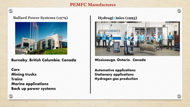Pem fuel cells | PPT